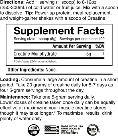 The Curse! Micronized Creatine Monohydrate Unflavored (500g) - Southern ...
